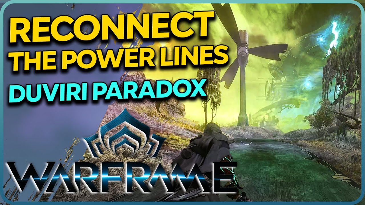 Reconnect the Power Lines Warframe Duviri Paradox - YouTube