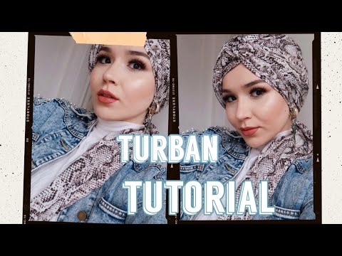 QUICK 1 MINUTE TURBAN TUTORIAL FOR MUMS