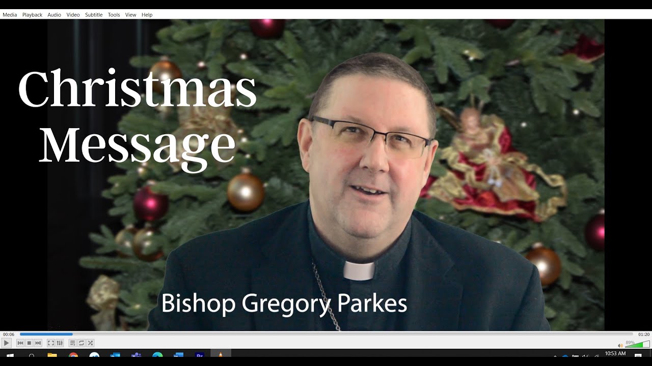 Bishop's Christmas Message 2020 - YouTube