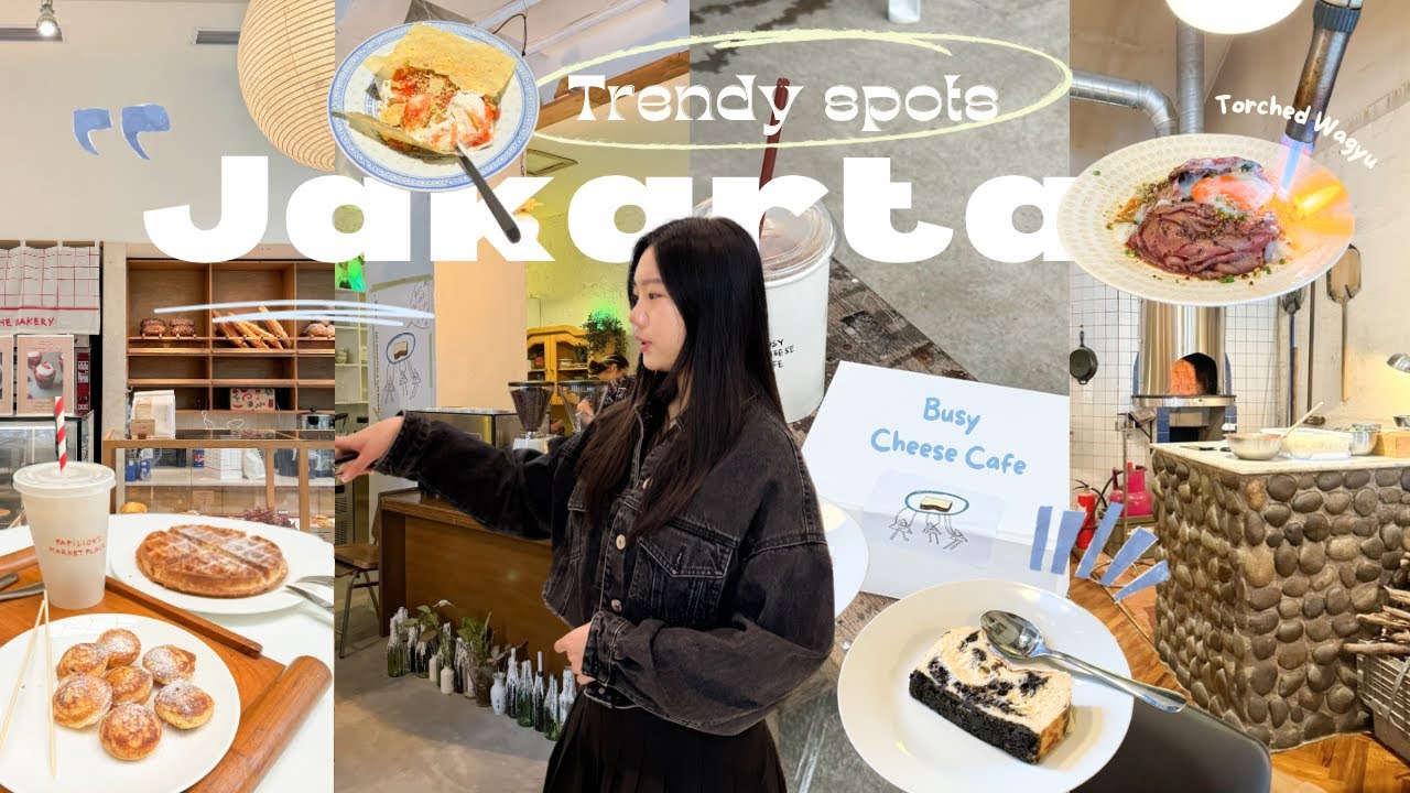 jakarta vlog 🧀 - what i eat in a week: busycheese cafe, yakiniku, blok ...