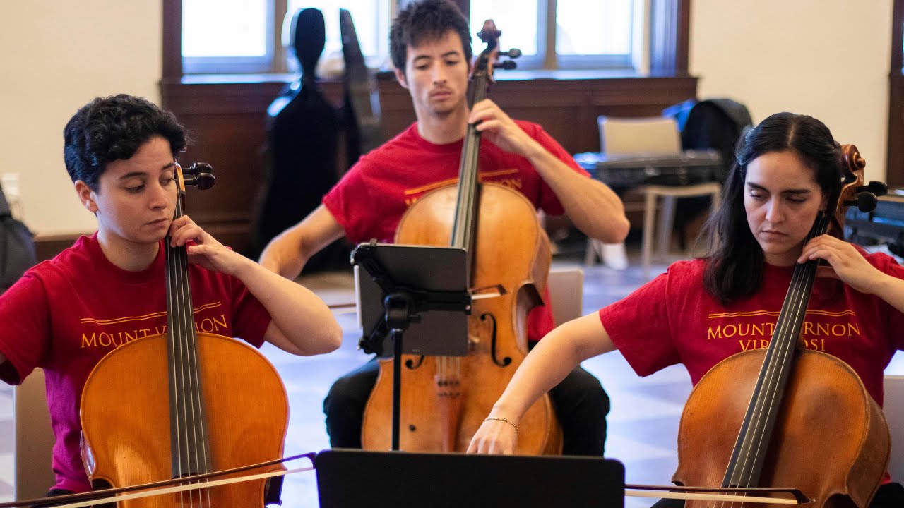 Beethoven 5th Symphony arranged for strings. Andante. Mount Vernon Virtuosi Amit Peled ...