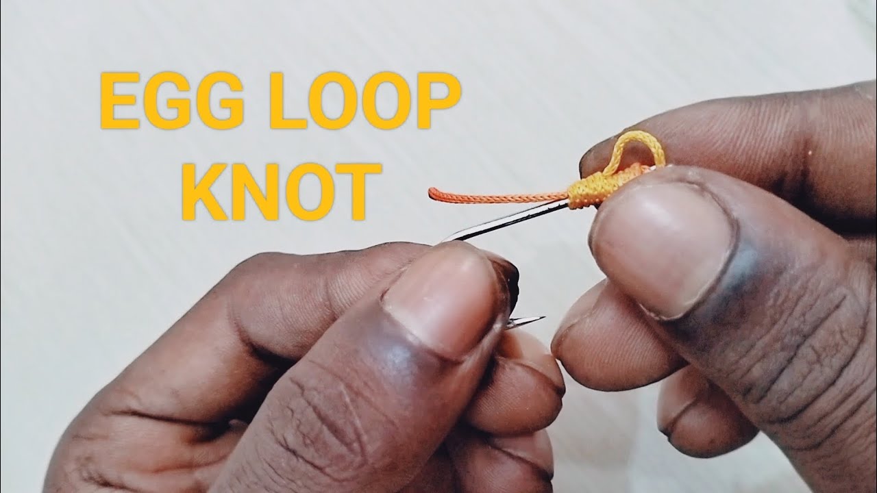 How To Make The Egg Loop Knot / Fishing Knot 2023 - YouTube