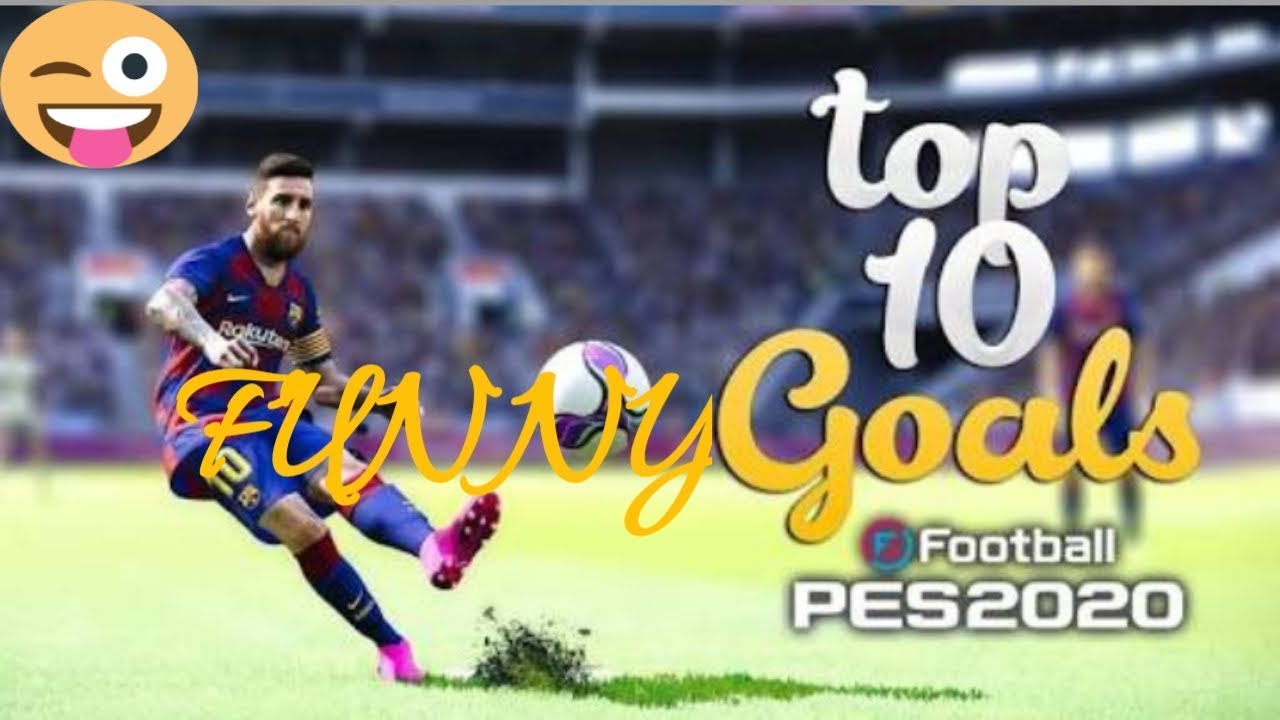 TOP 10 FUNNY GOALS | PES MOBILE | PES DREAMERS - YouTube