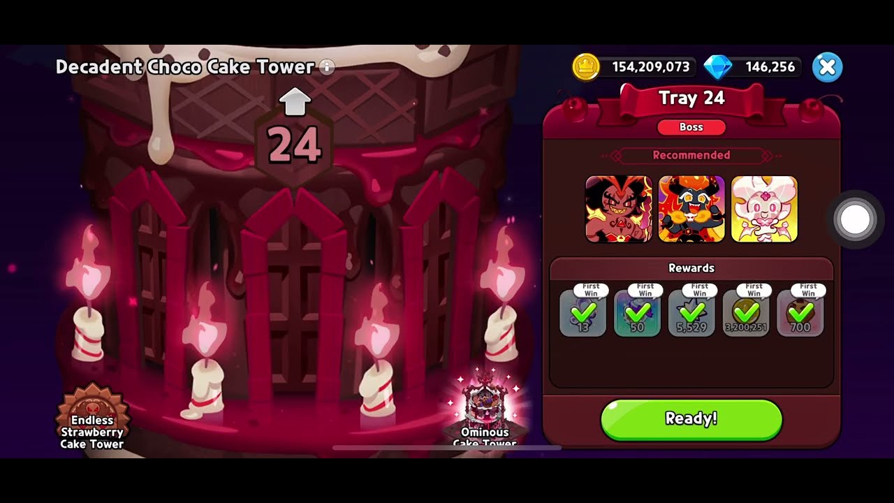 CRK: Decadent Choco Cake Tower Tray 24 (Vs Pepper Pangolin Cookie) - YouTube