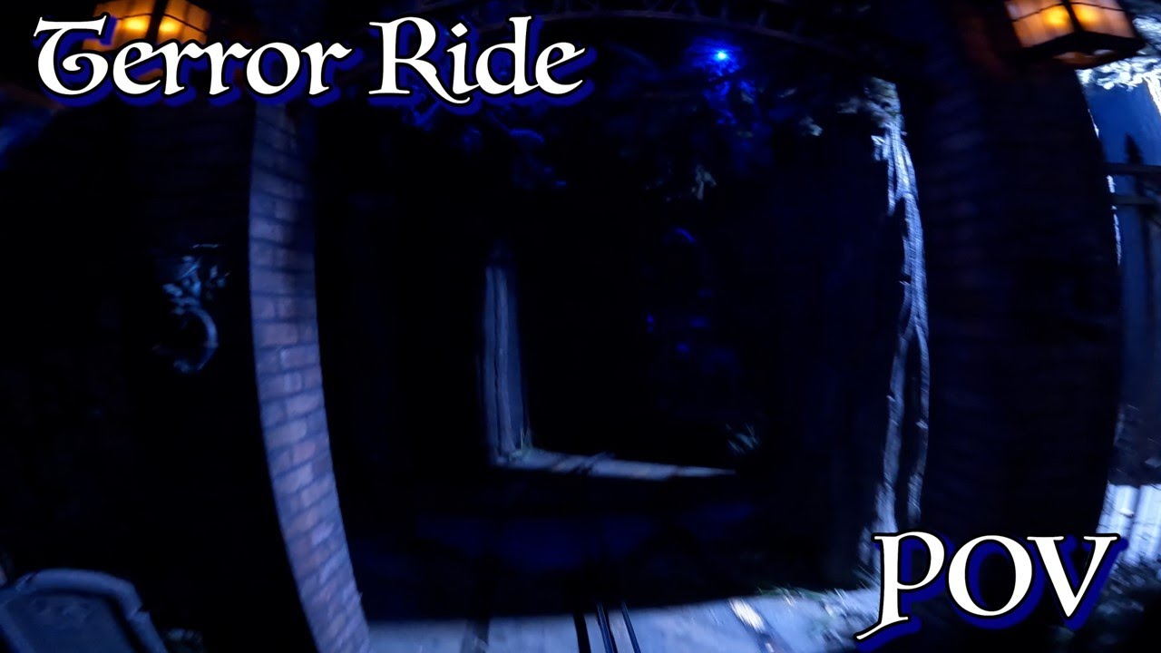 Terror Ride POV at Lagoon | Unique Classic Dark Ride - YouTube