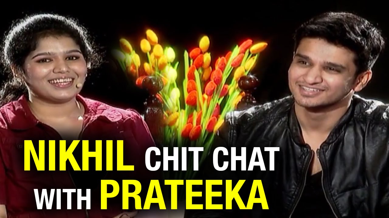 Nikhil Chit Chat with Prateeka - V6 Prateeka Show | Pakka Hyderabadi ...