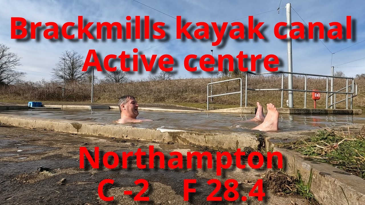Brackmills kayak canal, Active centre Northampton - YouTube