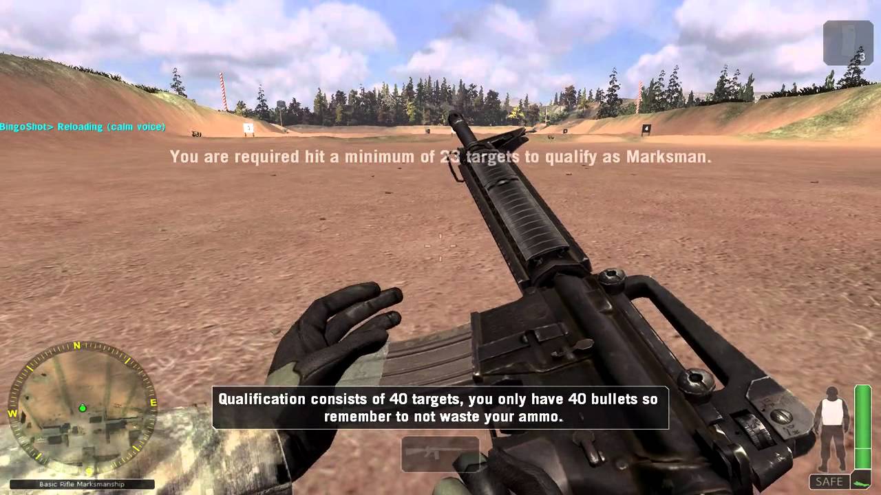 America's Army 3 - Training - Basic Rifle Marksmanship - YouTube