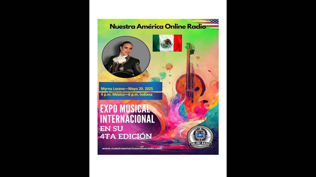 Myrna Lozano—Mayo 20. 2025 a las 4 p.m. México—6 p.m. Indiana - YouTube