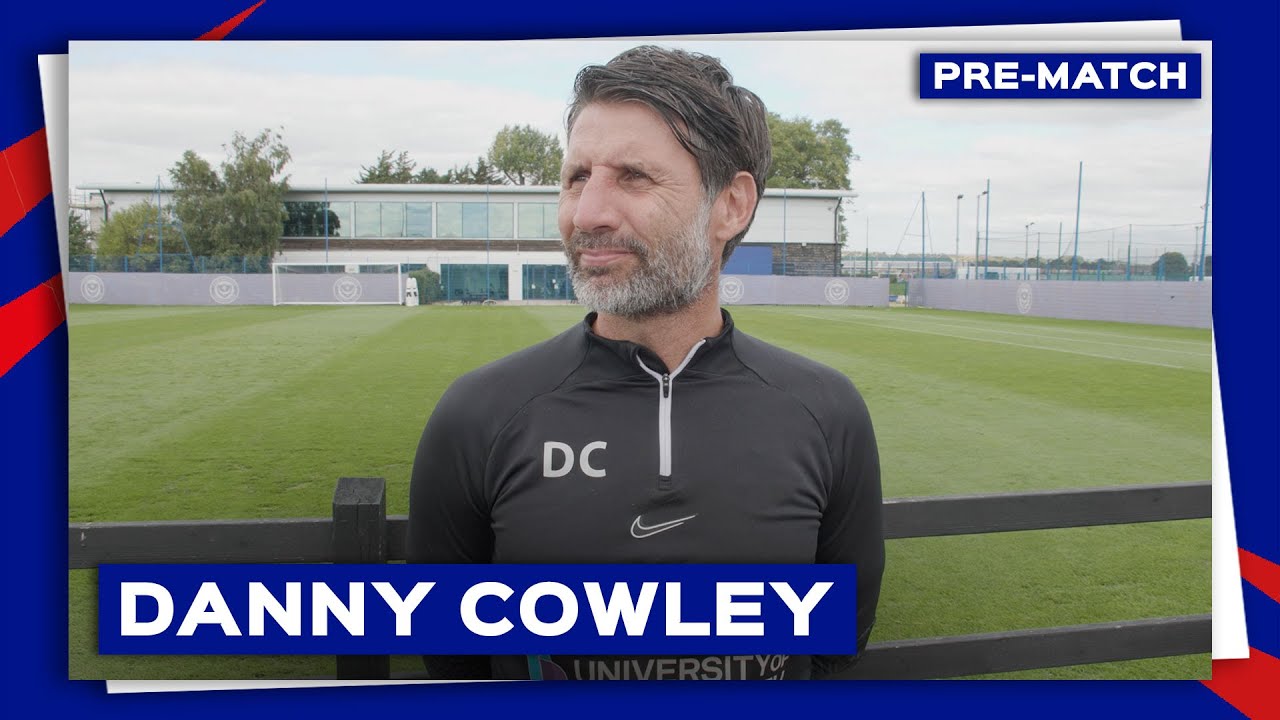 Danny Cowley pre-match | Pompey vs Plymouth Argyle - YouTube