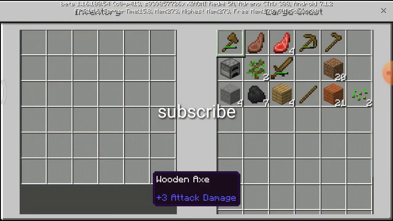 How to create a lader in Minecraft - YouTube