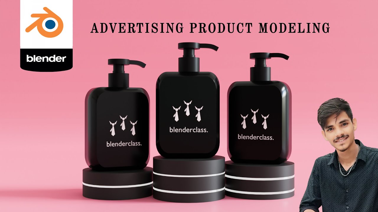 3D product advertising tutorial // 3d product modeling in blender - YouTube