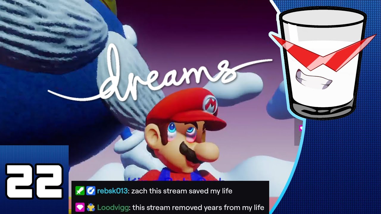 This Mario Game was nightmare fuel... DREAMS (PART 22) - YouTube