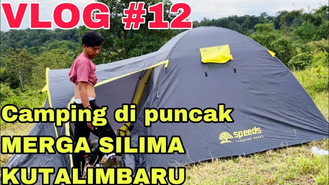Camping di puncak merga silima - YouTube