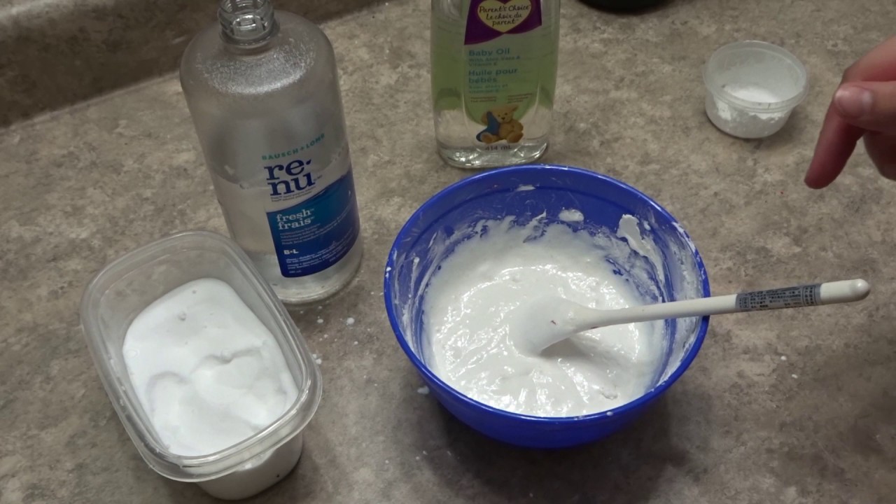 Face Mask Slime -Recipe- - YouTube