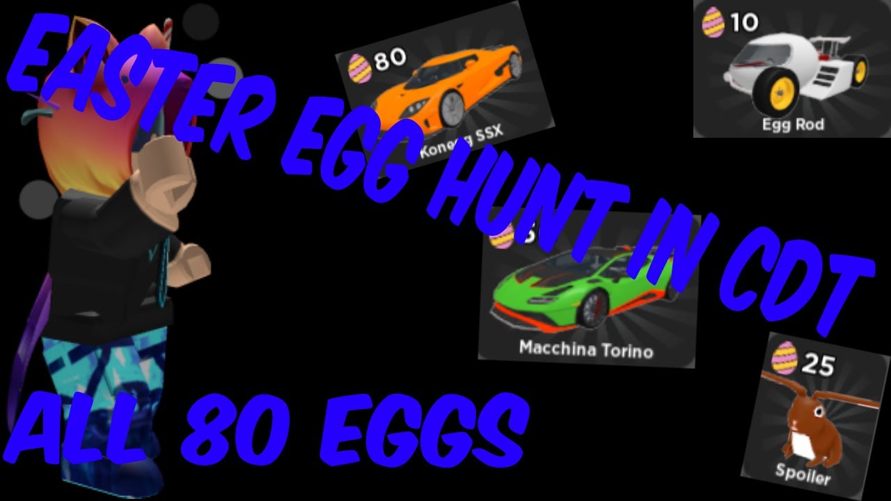 ALL 80 EGGS IN CDT | EASTER EVENT - YouTube