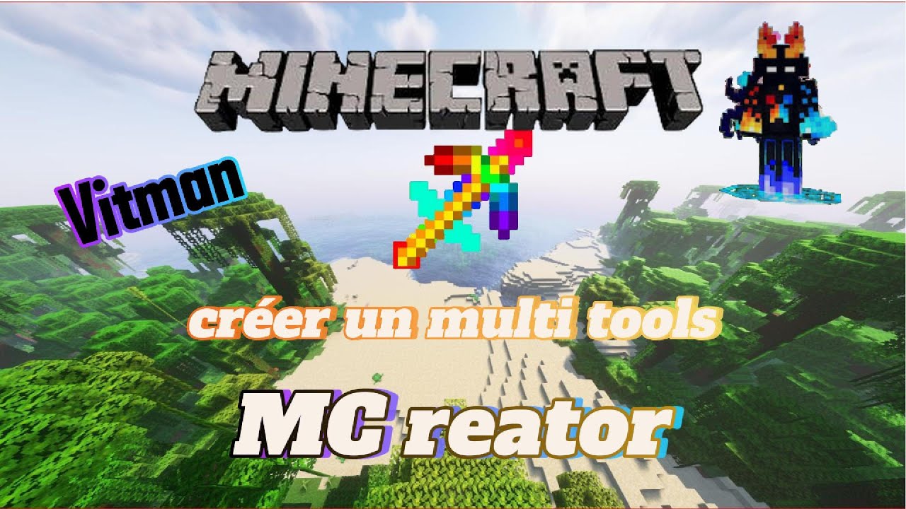 Créer un Multi-Tools dans Minecraft avec MCreator ! 🛠️⚒️ (Méga Mod) - YouTube