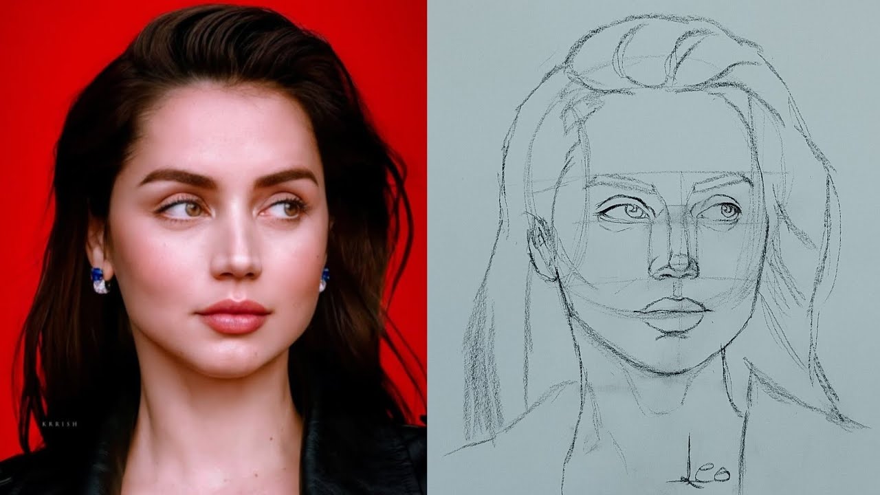 Head proportions tutorial (Loomis Method) - YouTube