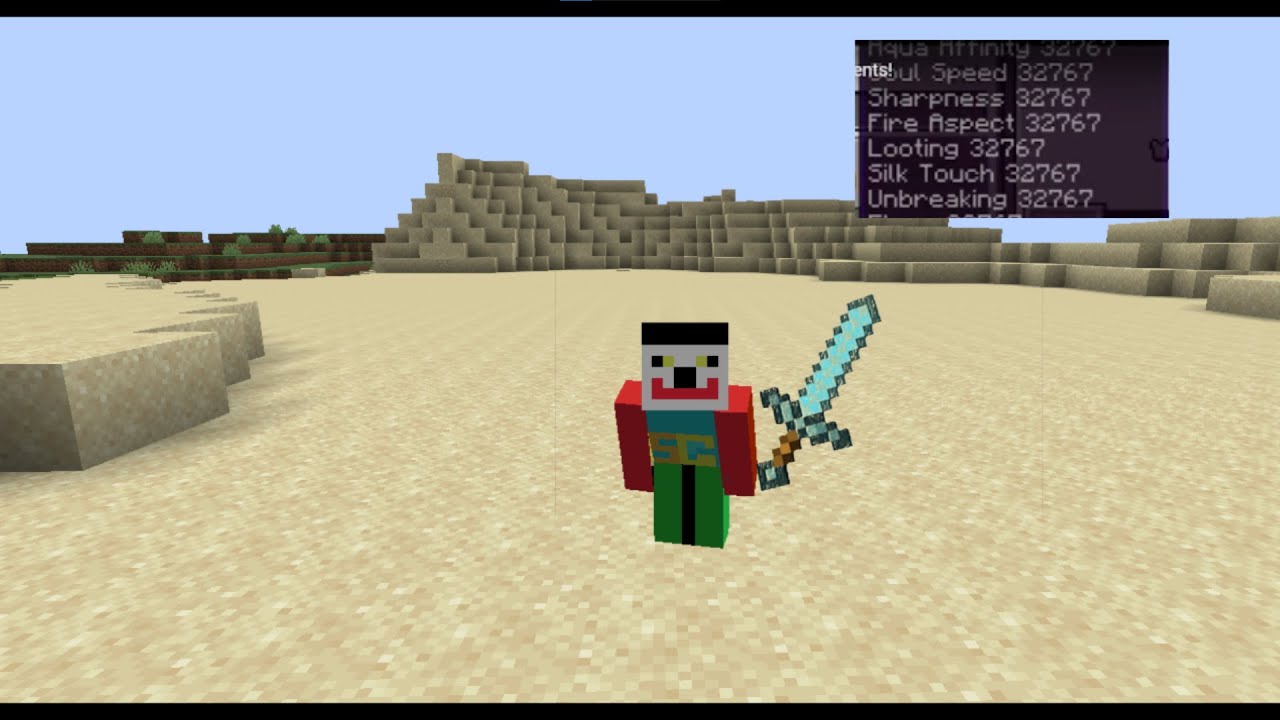 Minecraft But Crouch Gives OP Enchantments | | Godl Gamerz - YouTube