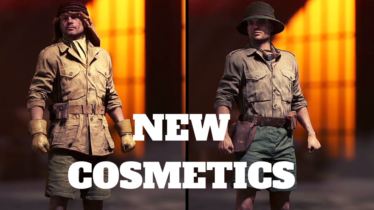 Battlefield V - HUGE Desert Themed Cosmetic Bundle + New Japanese & U.K ...