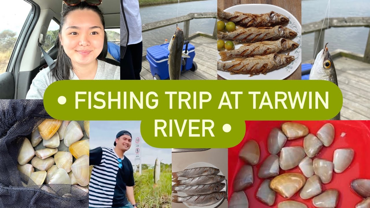 FISHING TRIP SA TARWIN RIVER + PIPI HUNTING SA VENUS BAY | Hannah ...