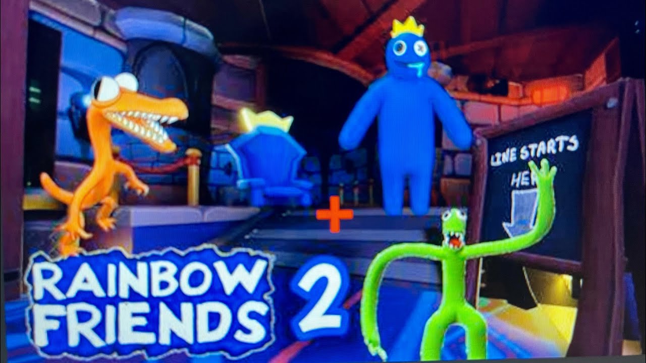 Rainbow friends chapter 2 gameplay - YouTube