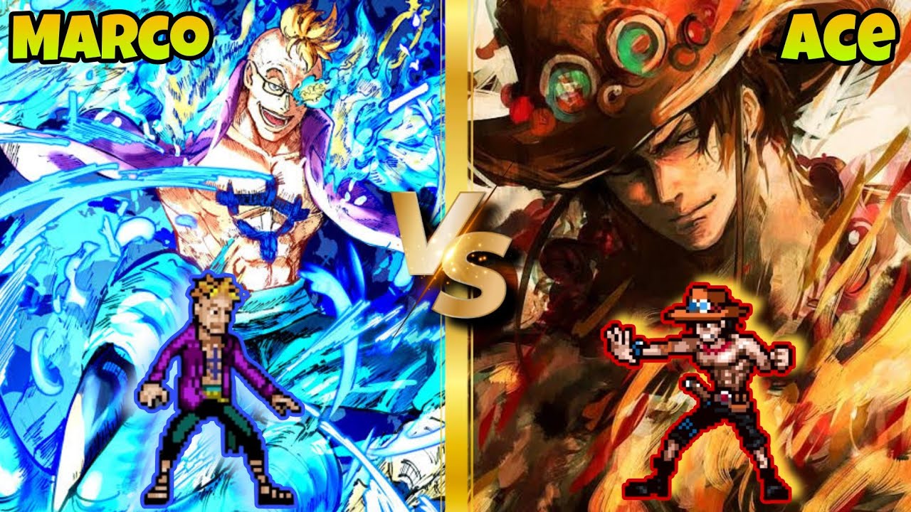 Jump Force MUGEN - Ace vs Marco - YouTube