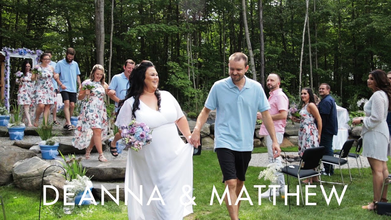 Deanna & Matthew | A fun yet intimate backyard wedding in Coldwater ...