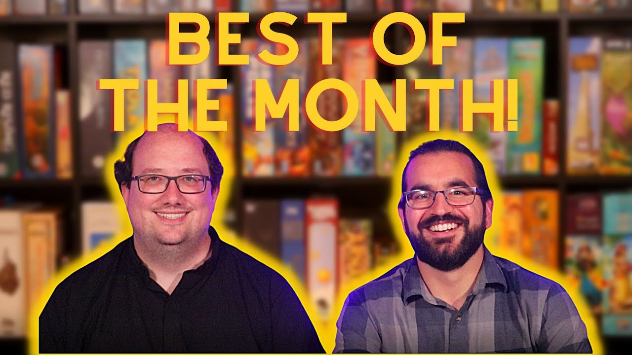 BEST BOARD GAME OF THE MONTH | Board Games We've Played in June - YouTube