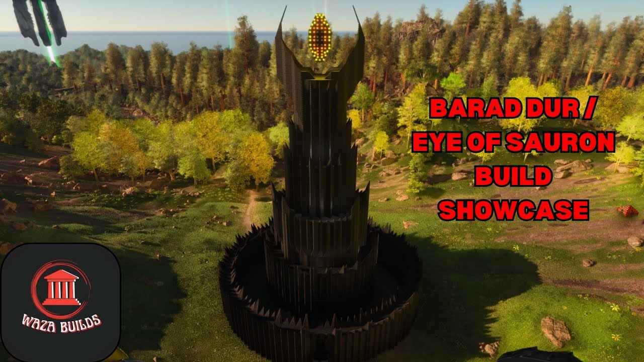 Barad Dur / Eye of Sauron Build Showcase - YouTube
