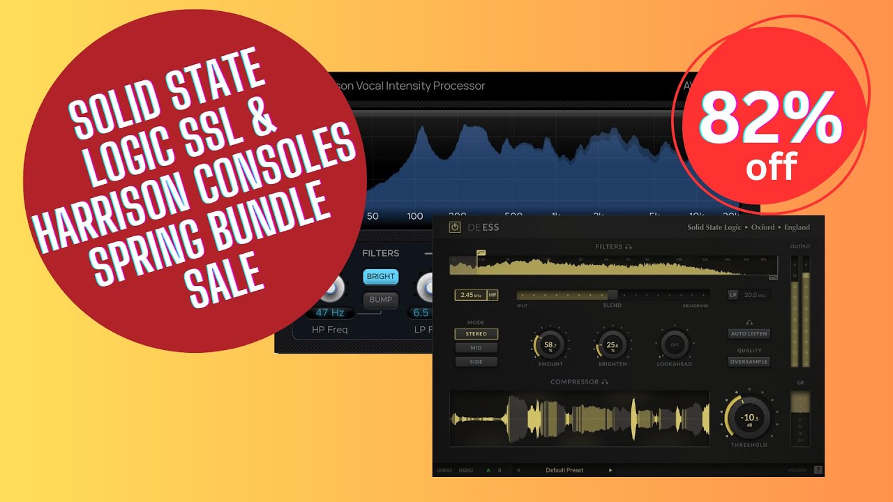 Solid State Logic SSL & Harrison Consoles Spring Bundle Sale - 82% Off ...