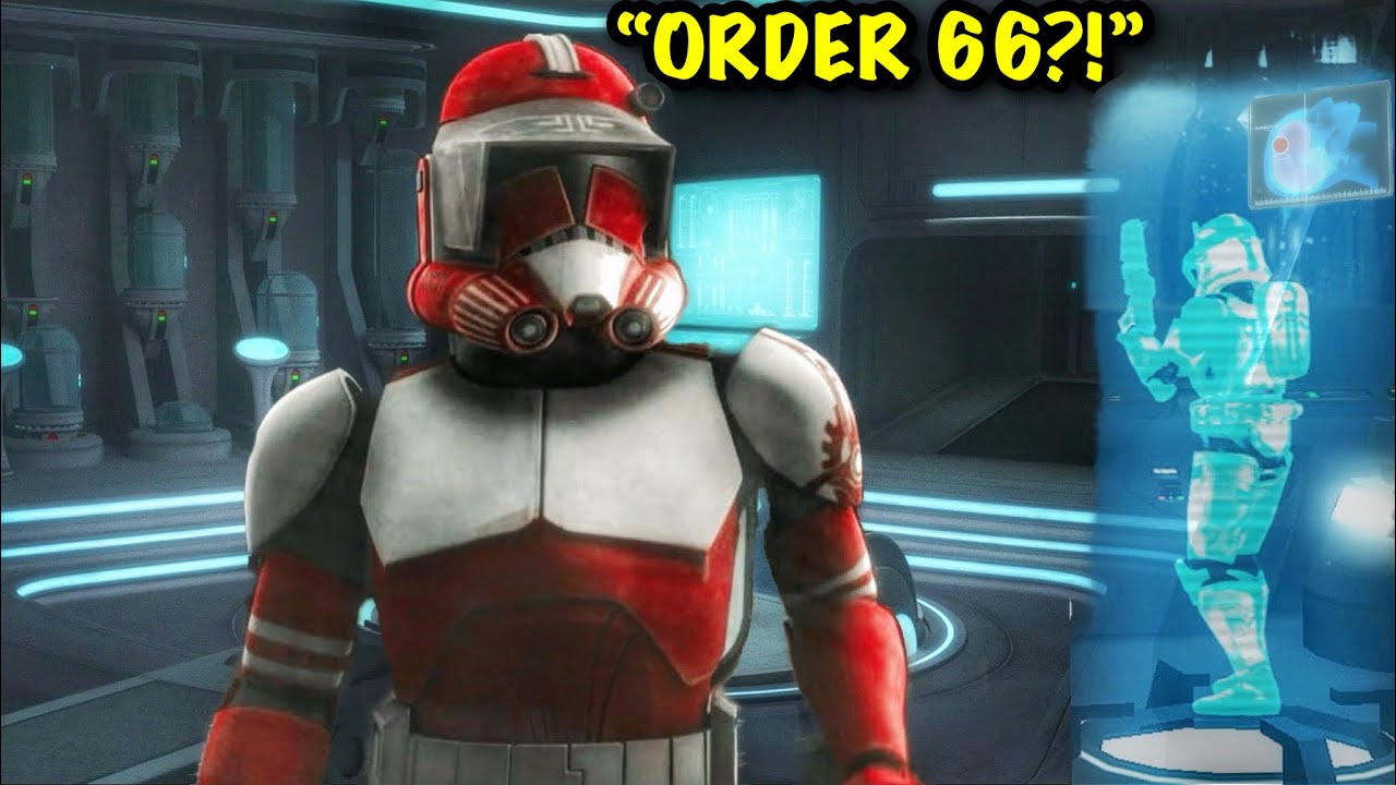 What If Commander Fox DISCOVERED Order 66 After Shooting Fives - YouTube