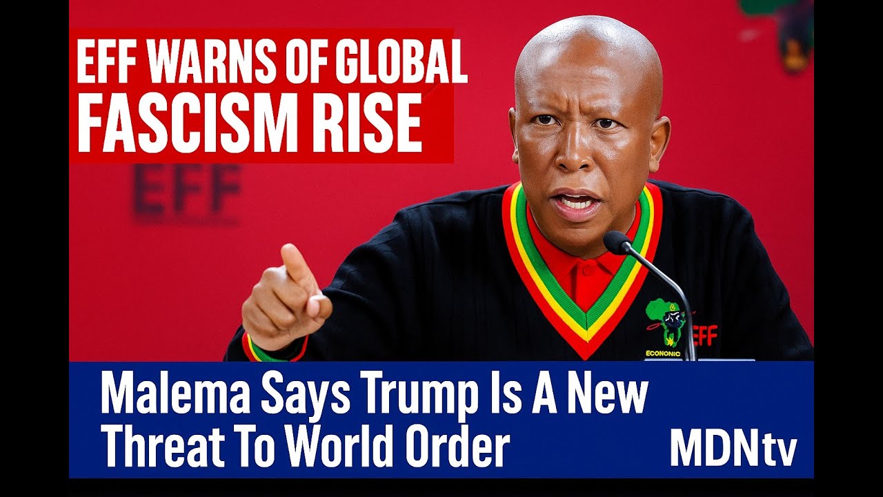 Malema: Trump Is the New Hitler. EFF Sends Global Shockwave - YouTube