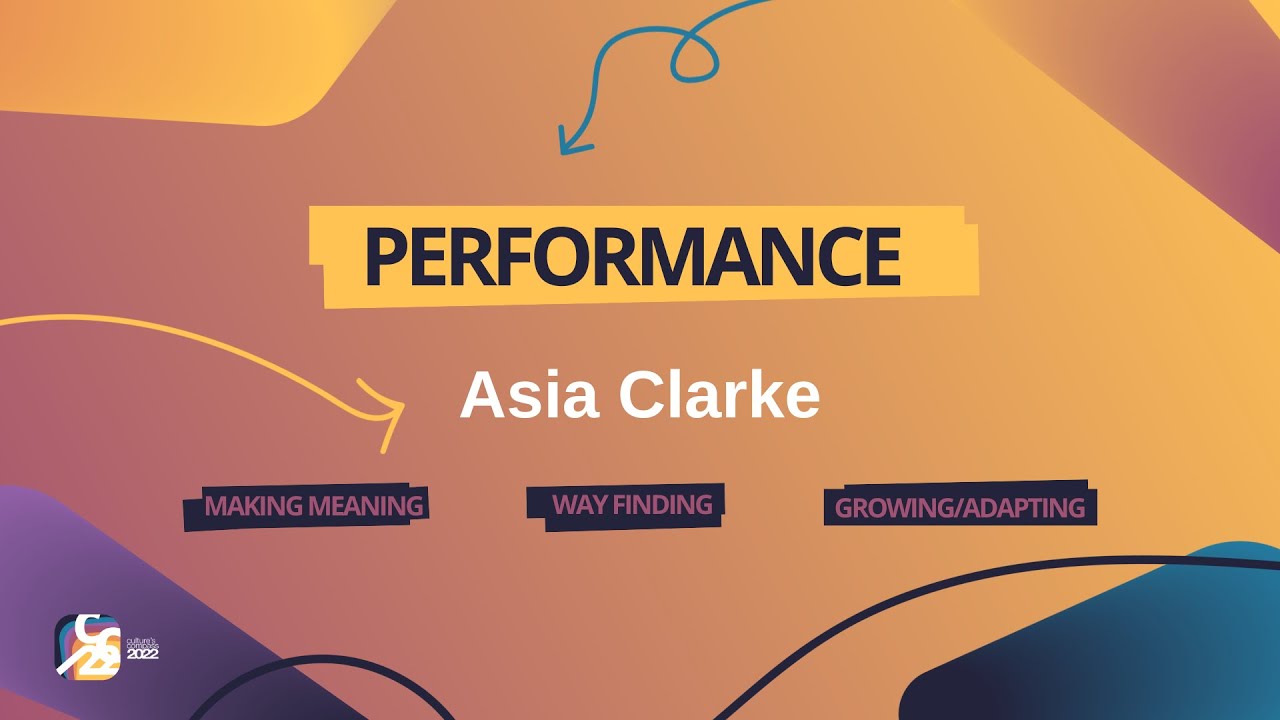 Artist Presentation with Asia Clarke - Culture's Compass 2022 - YouTube