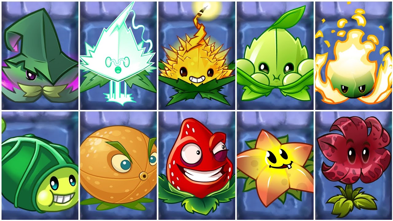 Plants Vs Zombies 2 Gameplay - Citron - Strawburst - Meteor Flower ...