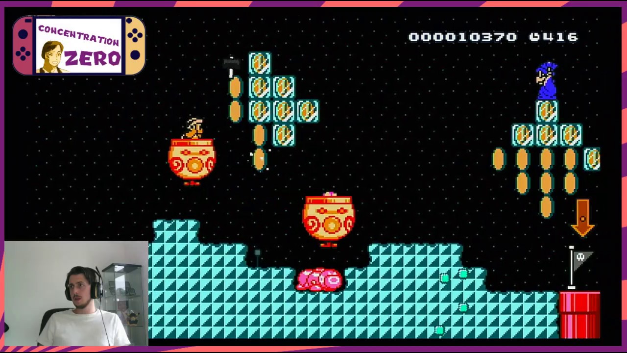 SMM2 - Caves of Ice and Fire - YouTube