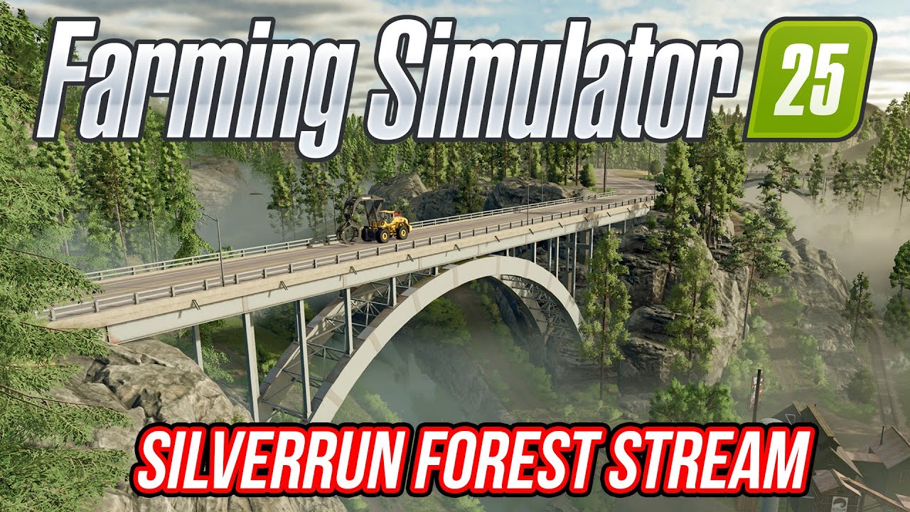 FARMING SIMULATOR 25: NOVÁ OFICIÁLNÍ MAPA ZDARMA - VYLEPŠENÝ SILVERRUN ...