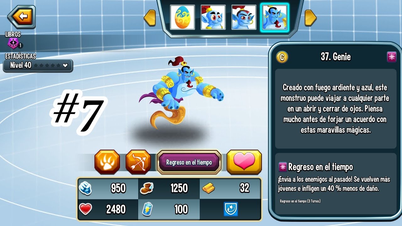 El Poder De La Lámpara 🧞‍♂️ ( Genie ) | Capítulo 7 | Monster Legends ...