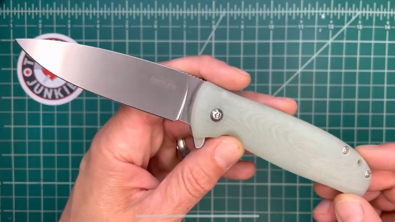 North Arm Knives Skaha II -- Folding Knife Up Close - YouTube