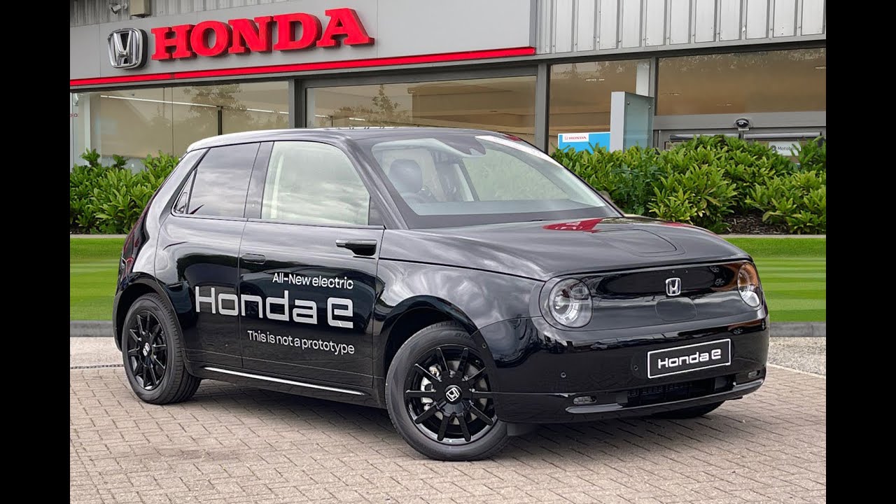 Brand New Honda E 35.5kWh Advance Auto - Swansway Honda Stockport - YouTube