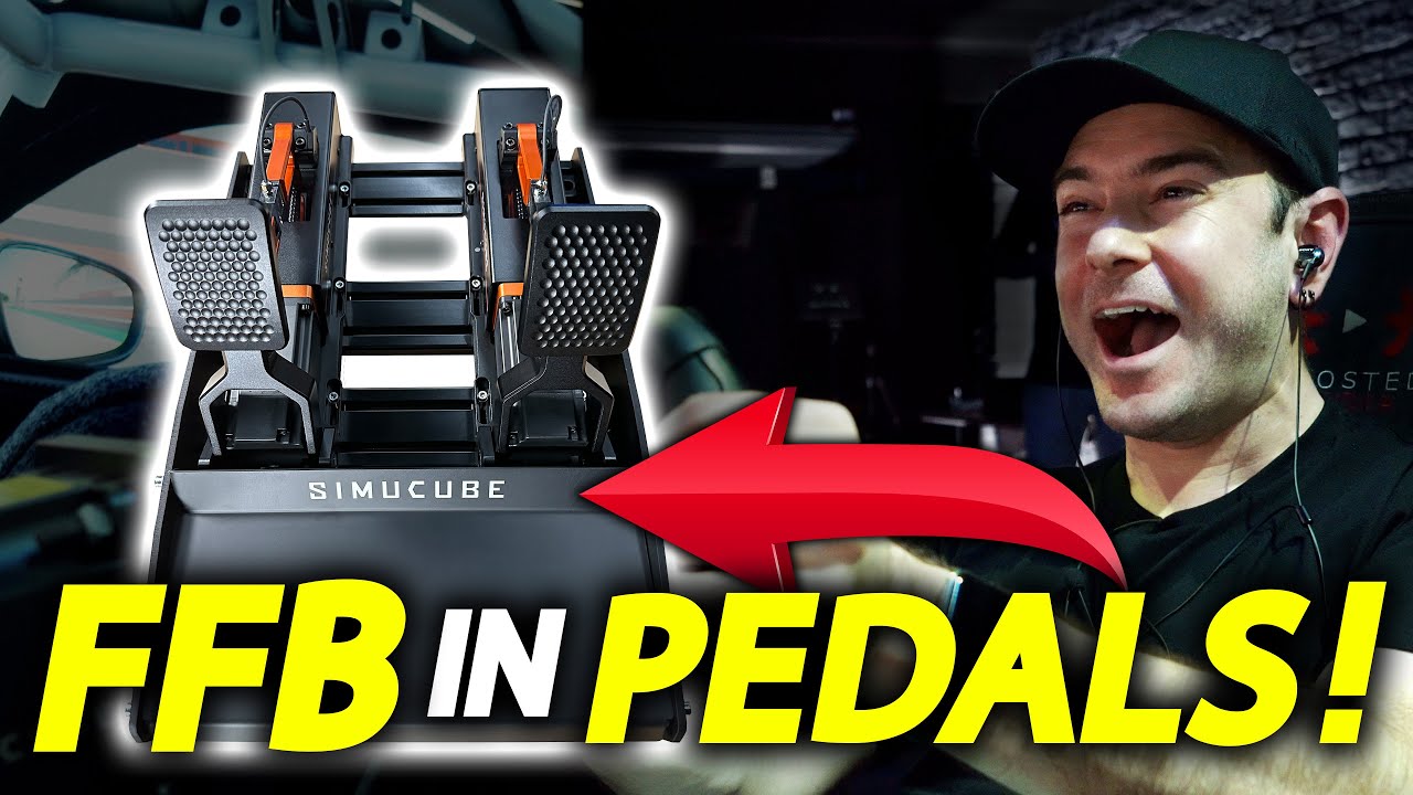 Simucube's WORLD FIRST FORCE FEEDBACK Sim Racing Pedals! - RAW FIRST ...