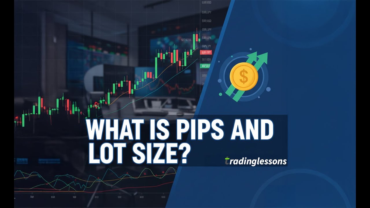 What is Pip and lot size | tradinglessons | Topic 2 - YouTube