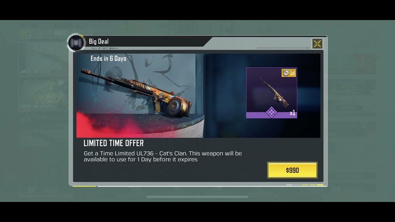 CODM season 5 most expensive gun - YouTube