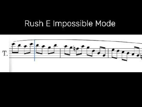Rush E on Trombone - Full Theoretical Playthrough - YouTube