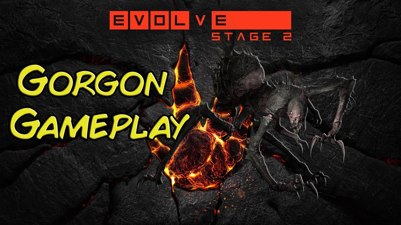 Evolve Stage 2 Gorgon Gameplay - YouTube