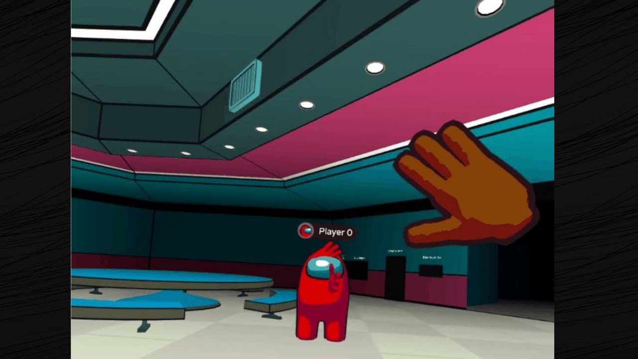 How To Wave Your Hand In Among Us VR - YouTube