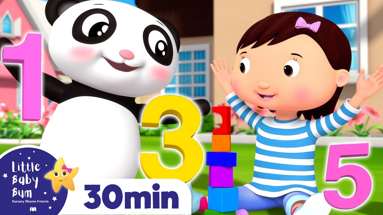 Learn To Count | 123's +Nursery Rhymes and Kids Songs | Little Baby Bum ...