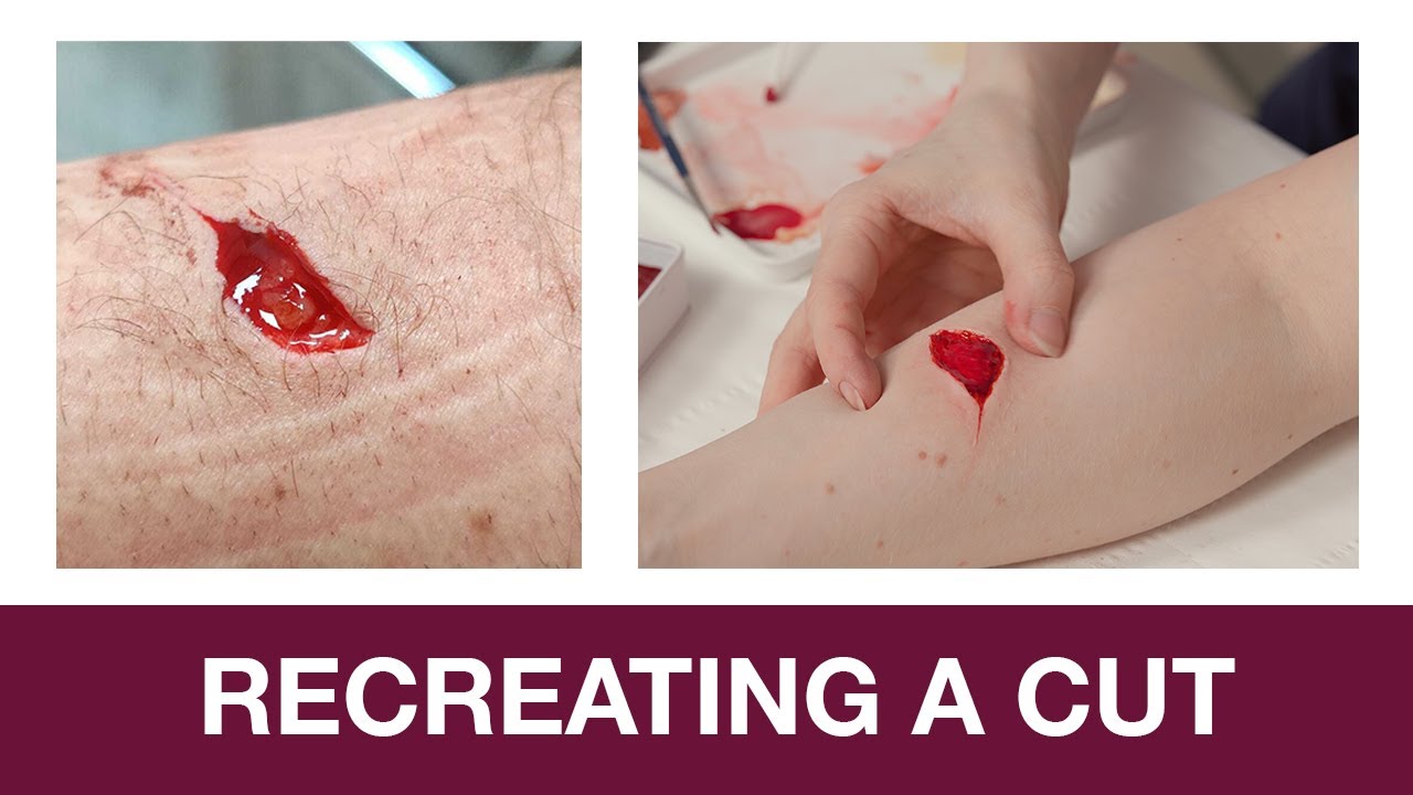How To Recreate A Realistic Wound With Artex - YouTube