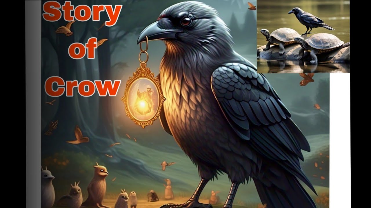 Story Of Crow For Kids || Story For Kids ||The story of a Crow is ...