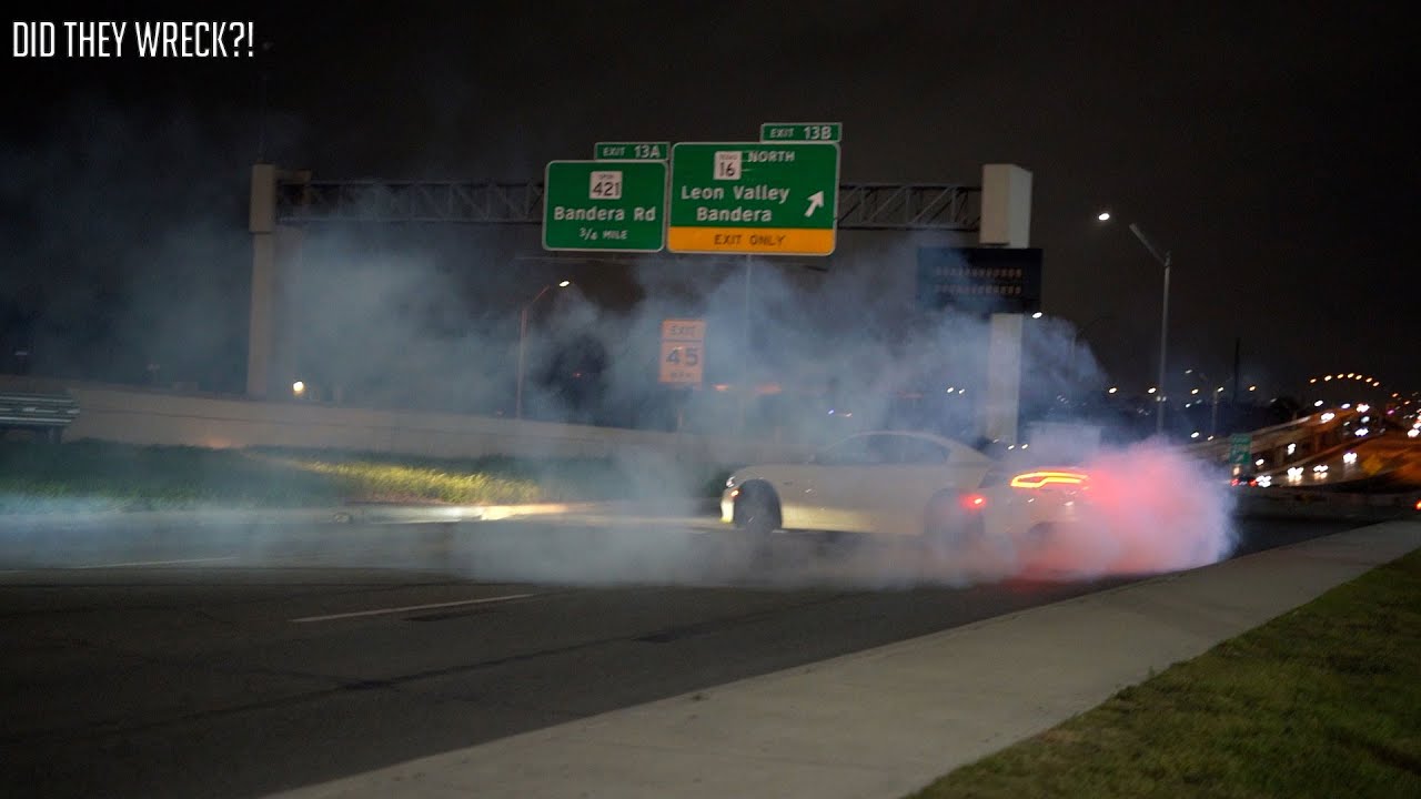 WILD TEXAS MUSCLE CARS GOING CRAZY LEAVING MEET! San Antonio Car Meets ...